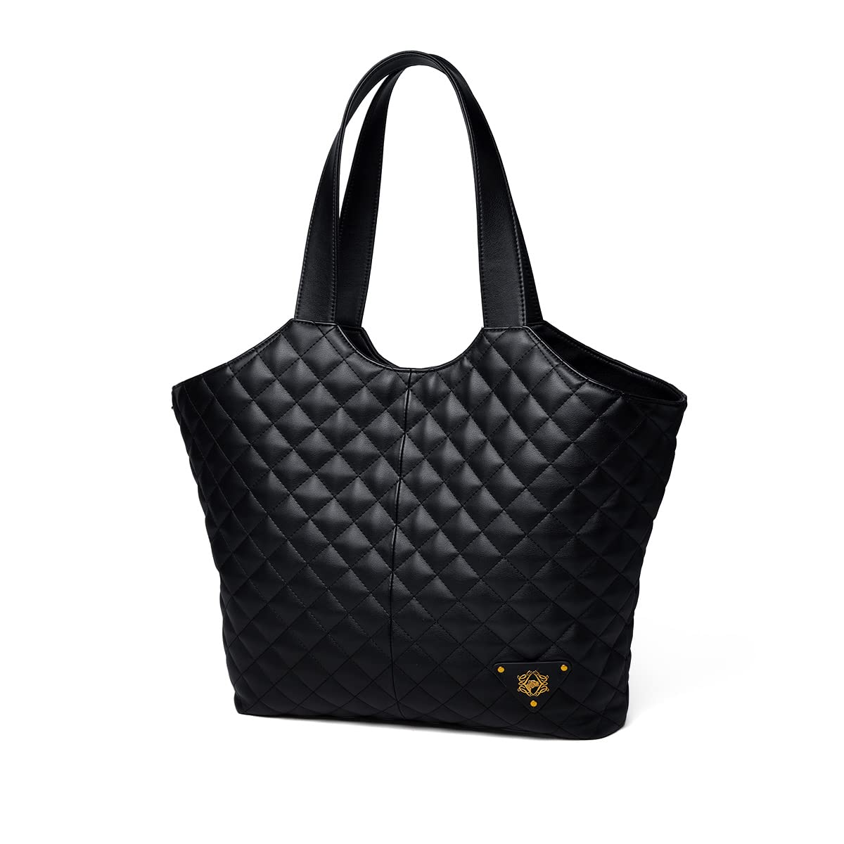 ZOOLER Handcraft Full Genuine Leather Handbag First Cow Shoulder Bag Business #yc305 (black)