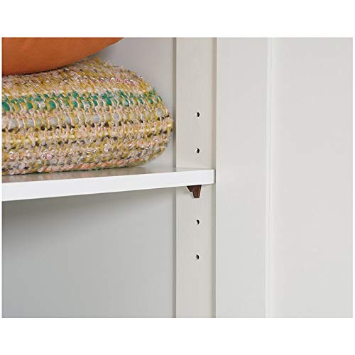 Pemberly Row 29" W Traditional Style Storage Cabinet, Pantry Cabinet, Linen Cabinet with Shelves in Highland Oak