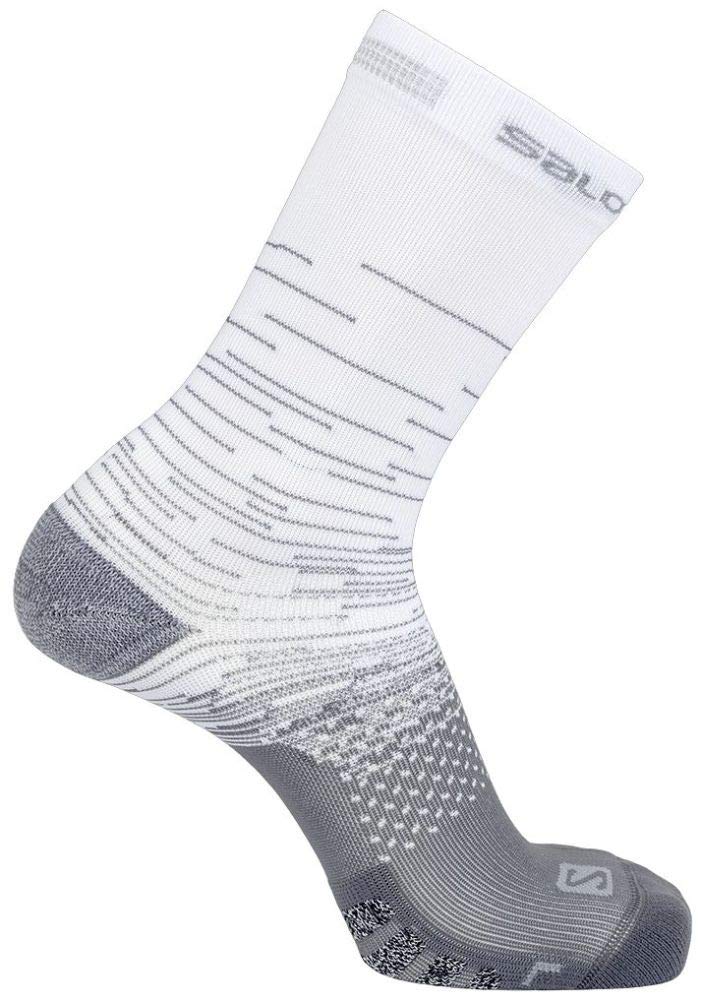 Salomon Standard Socks, white/quiet Shade Heather, S