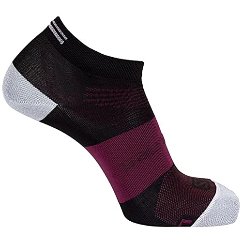 Salomon Standard Socks, black/mauve wine, L