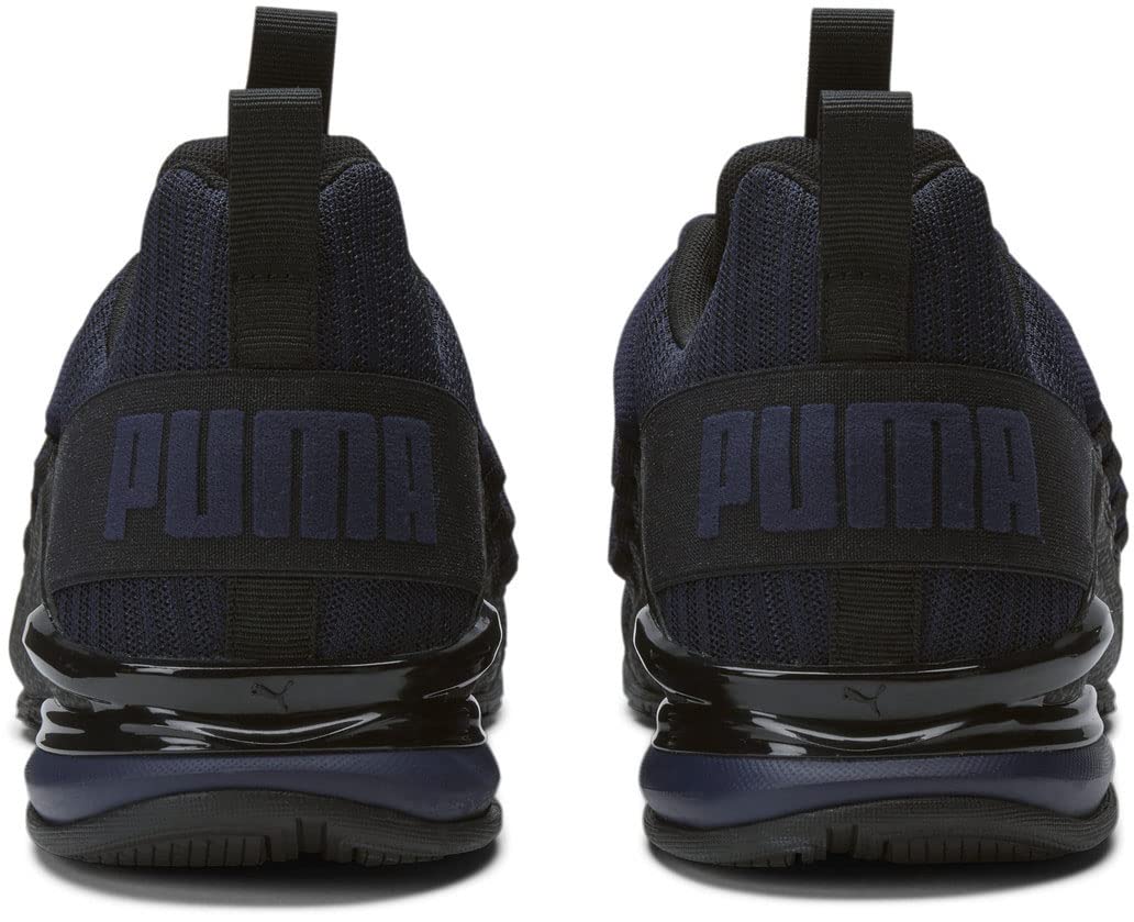 PUMA Men's AXELION RIDGE Cross Training Sneaker, Peacoat-Puma Black, 10.5