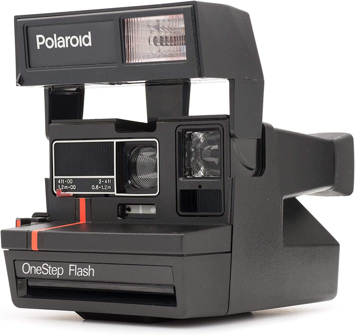 Polaroid Originals OneStep 600 Red Stripe with 600 Color Double Pack Film Bundle (6109)