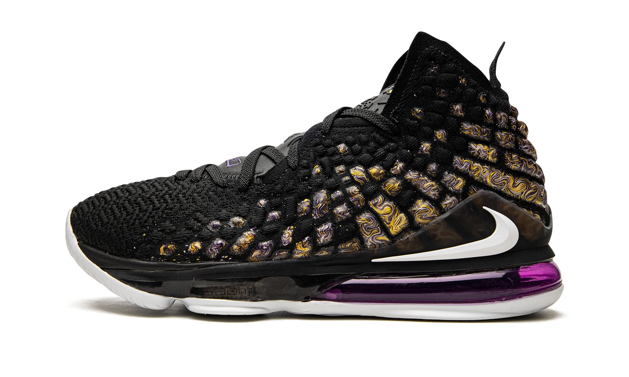 Nike Mens Lebron 17 BQ3177 004 Lakers - Size 10.5