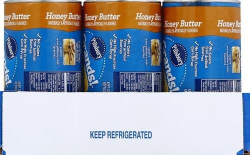 Pillsbury Grands! Flaky Layers, Honey Butter Biscuits, Refrigerated Biscuit Dough, 8 ct., 16.3 oz.