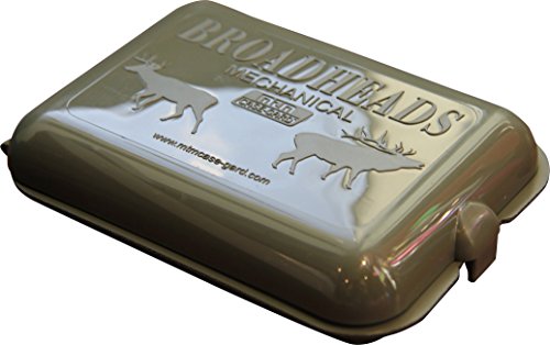 MTM BHM Mechanical Broadhead Case , Green