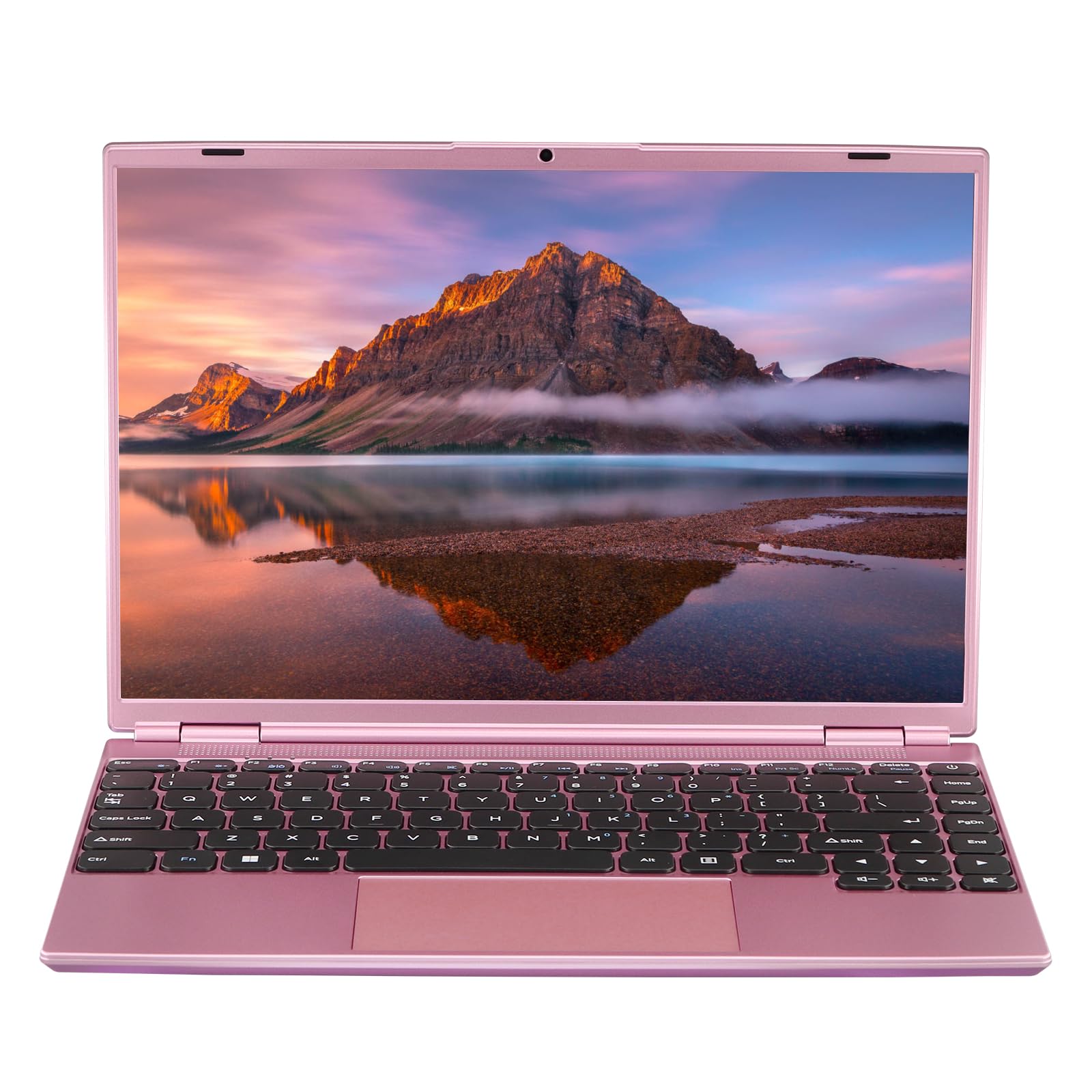 SERYUB 14 Inch Pink Laptop,8GB RAM 512GB SSD Windows 11 Laptops,1920x1200 Pixels,Intel Celeron J4105 Notebook PC (up to 2.5ghz),Dual Wi-Fi, 2xUSB 3.0,Type-C,Full Size Keyboard Computer