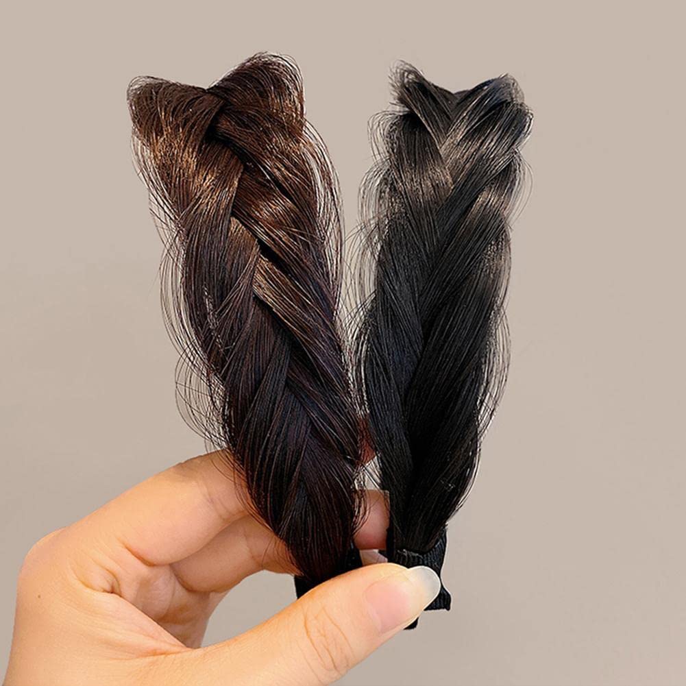 Twisted Braided Headband Simulation Hair Band Fishbone Braid Style Headwear Accessories Hairdband Fashion Ladies