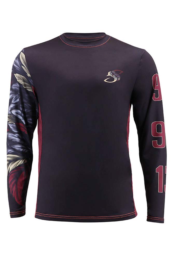 Salty Scales Indigenous Indians Long Sleeve (XXL) Black