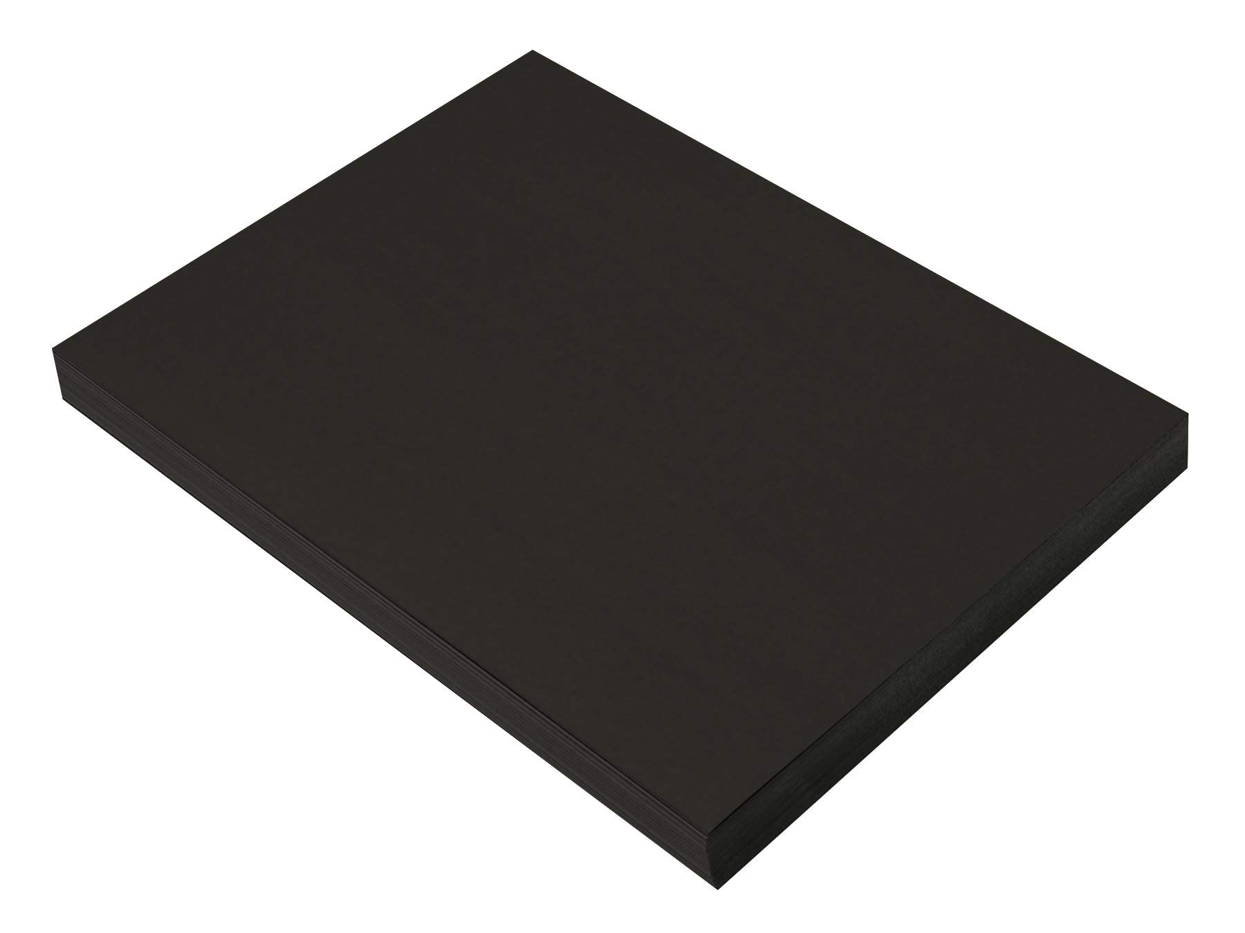 Prang (Formerly SunWorks) Construction Paper, Orange, 9" x 12", 100 Sheets & Prang (Formerly SunWorks) Construction Paper, Black, 9" x 12", 100 Sheets & Prang (Formerly SunWorks) Construction Paper