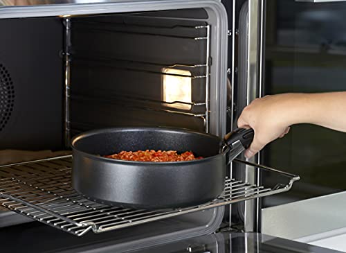 TEKNICAL. Tefal Ingenio L99380 Removable Handle 5 Stainless Steel/PTFE, Black