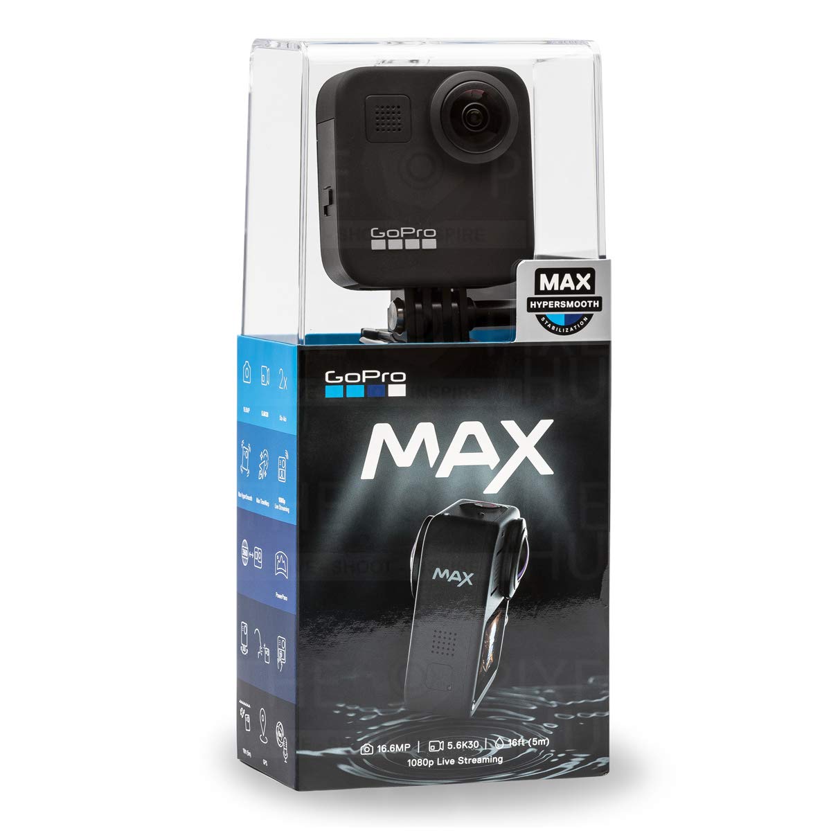 Pixel Hub GoPro MAX 360 Action Camera All in 1 PRO Accessory Bundle Includes: Extreme 64GB MicroSD, Head and Chest Strap, Floaty Bobber, Selfie Stick, Carry Case and More