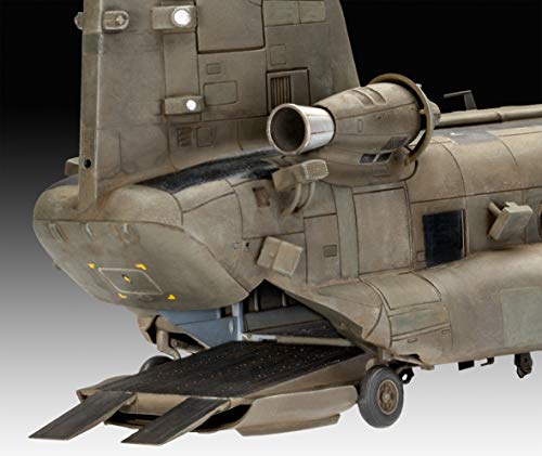 Revell RV03876 1:72-MH-47 Chinook Plastic Model kit, Multicolour, 1/72