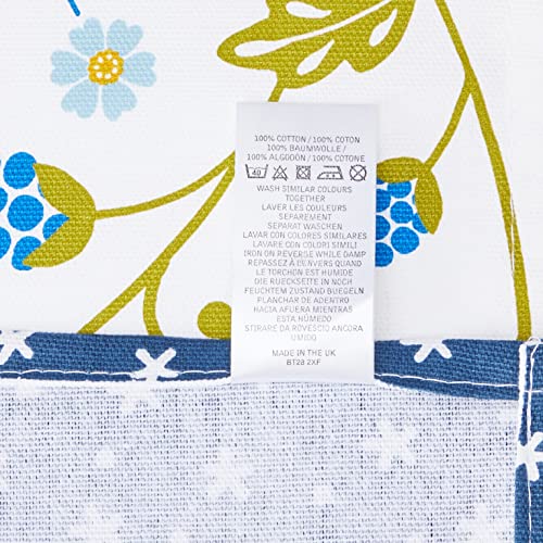 Ulster Weavers Tea Towel Cotton, Durable & Machine Washable, Eco-Friendly Design, Ideal Size, Animal Theme, Woodland Fox, Green