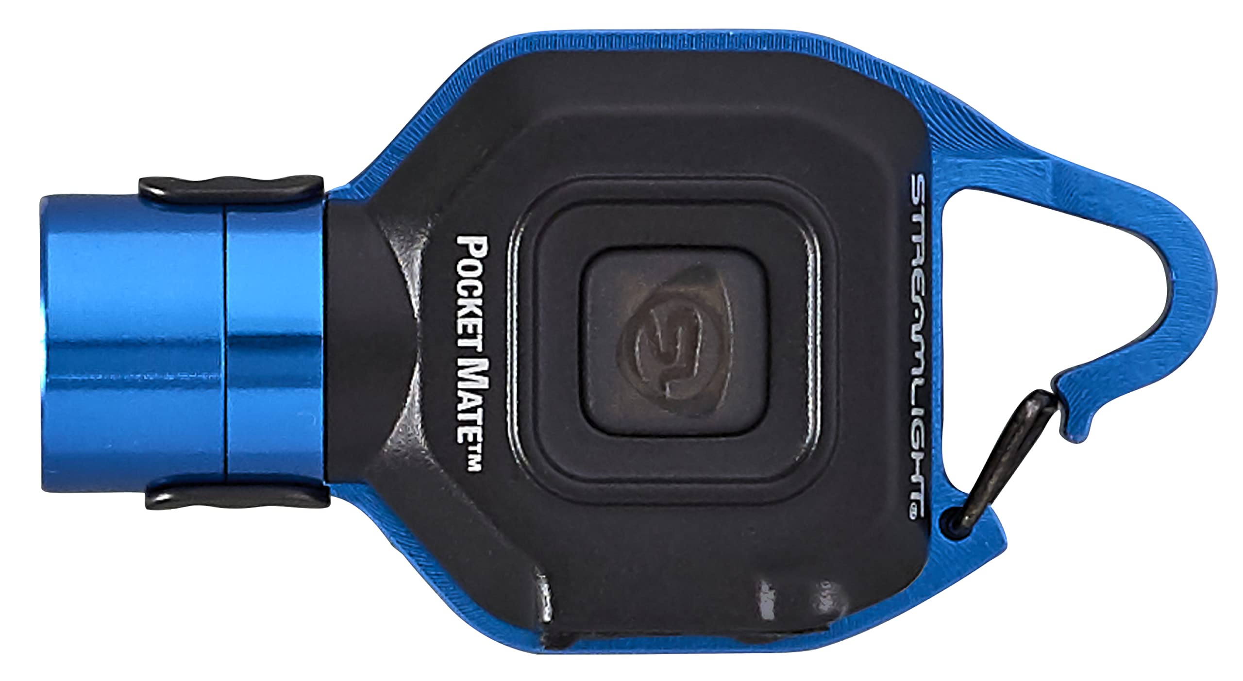 Streamlight 73302 Pocket Mate 325-Lumen Pocket Keychain/Clip-on USB Rechargeable Flashlight, Blue