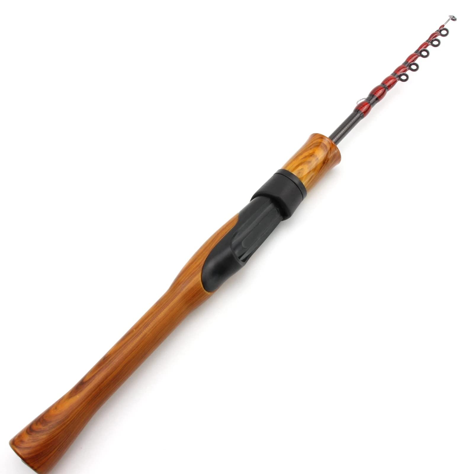Ultraing Light Power Telescopic Fishing Rod Spinning Rod Lure Weight 1-5g Children Beginners Catch Small Fish Pole ( Color : D , Size : 185cm )