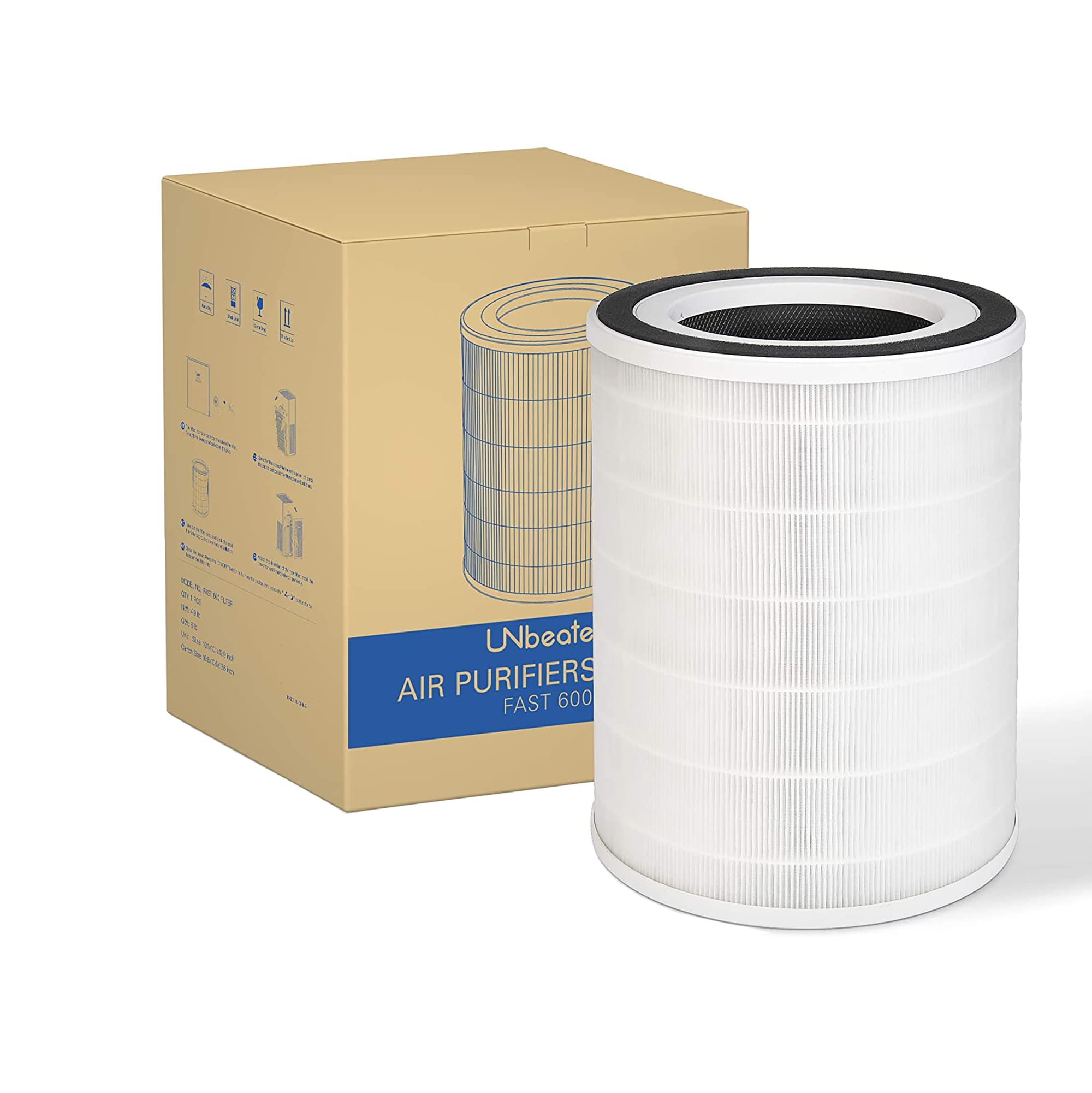UNbeaten Air Purifiers Filter Fast600