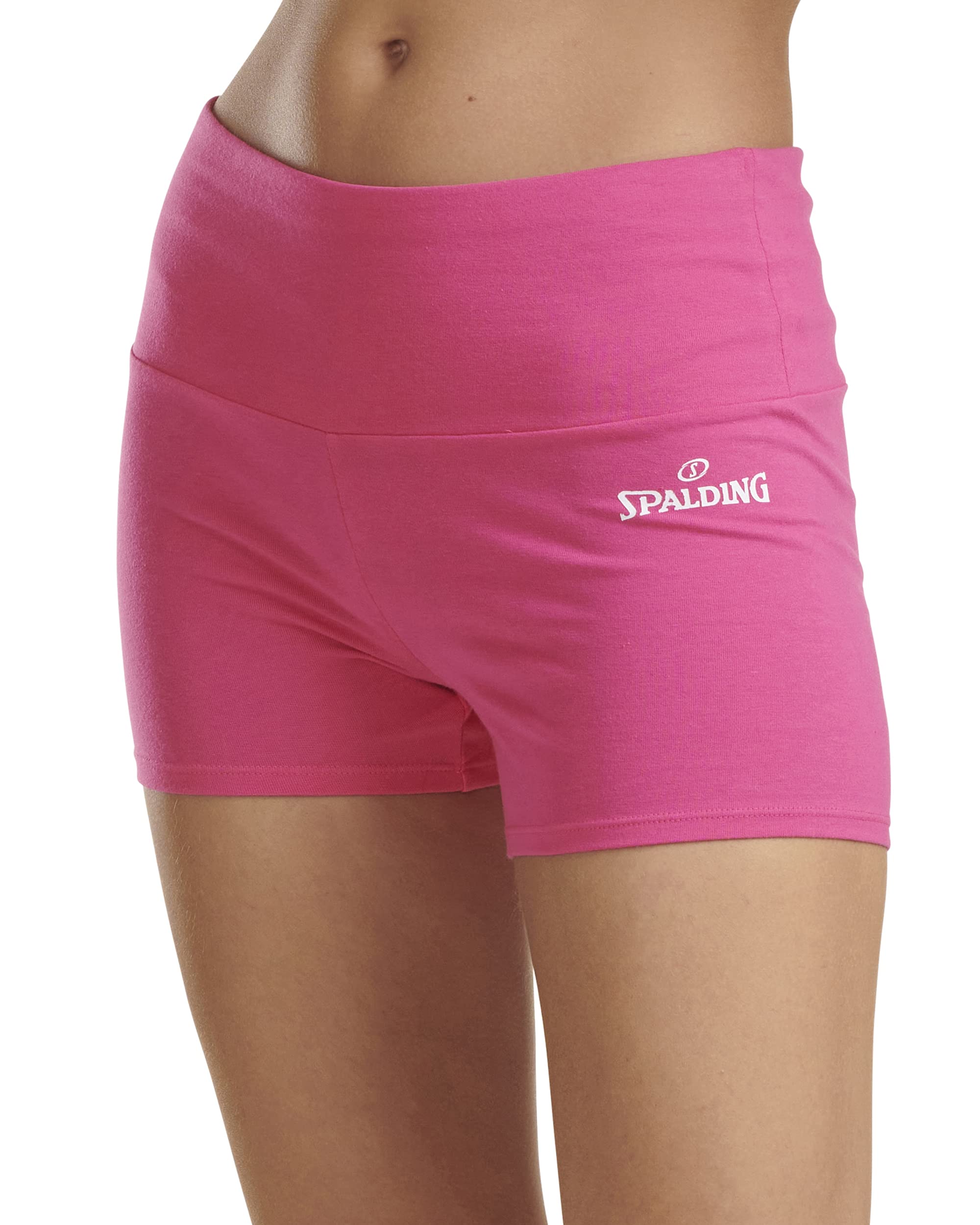 Spalding Women's Active 3 Inch Volleyball Short, Regular and Plus Size Magenta