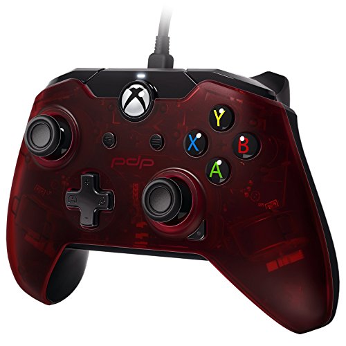 PDP Gaming Wired Controller: Crimson Red β Xbox One
