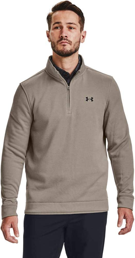 Under Armour Men's Storm Fleece 1/4 Zip Layer Sweater, Highland Buff, 2XL-TALL (XXLT)