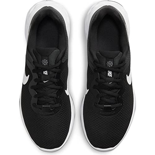 Nike Women's Sneaker Running Shoes, Black White Dk Smoke Grey Cool Grey, 6.5