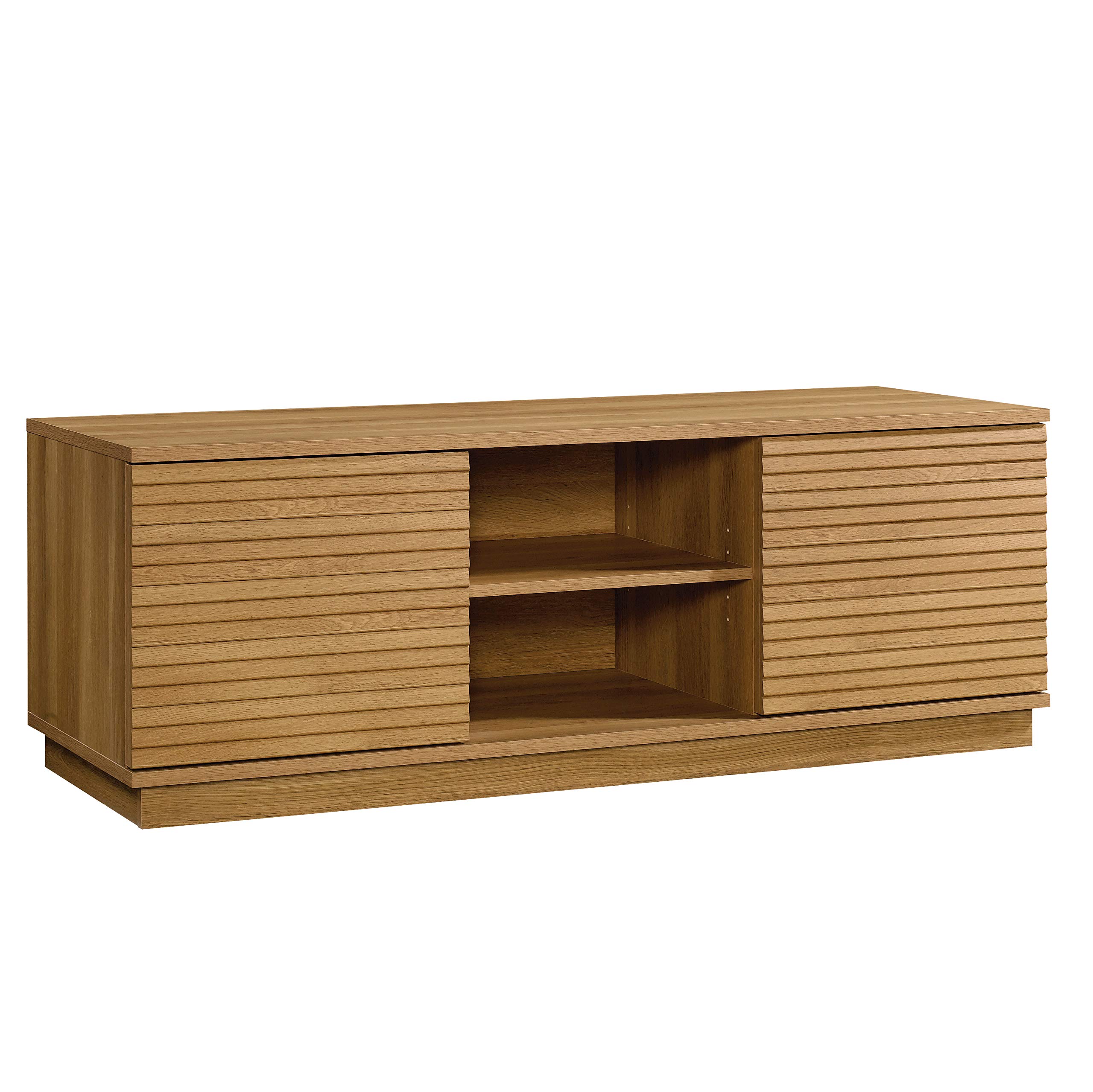 Project 62 Cliffmay Slat Media Stand Light Oak Brown
