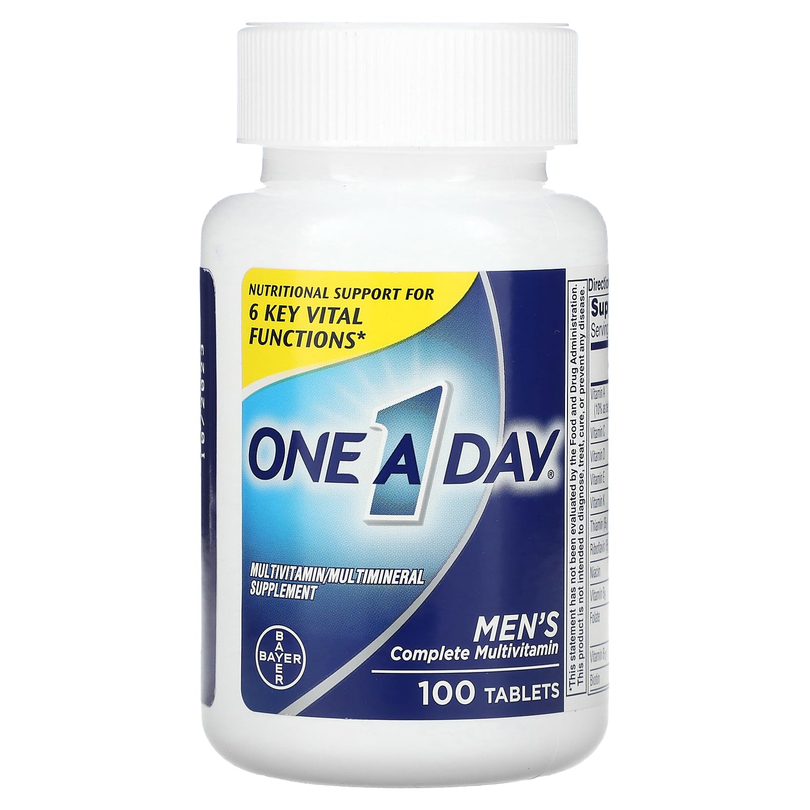 ONE A DAY Men's Health Formula Multivitamin Tablets - 100 ct