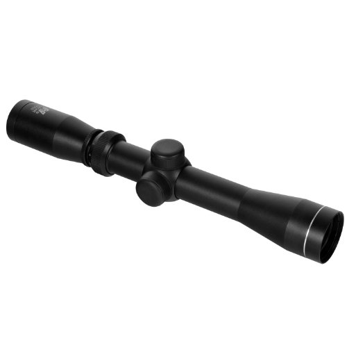 NcStar 2-7X32 Pistol Scope/Blue Lens/Ring (SPB2732B) Black