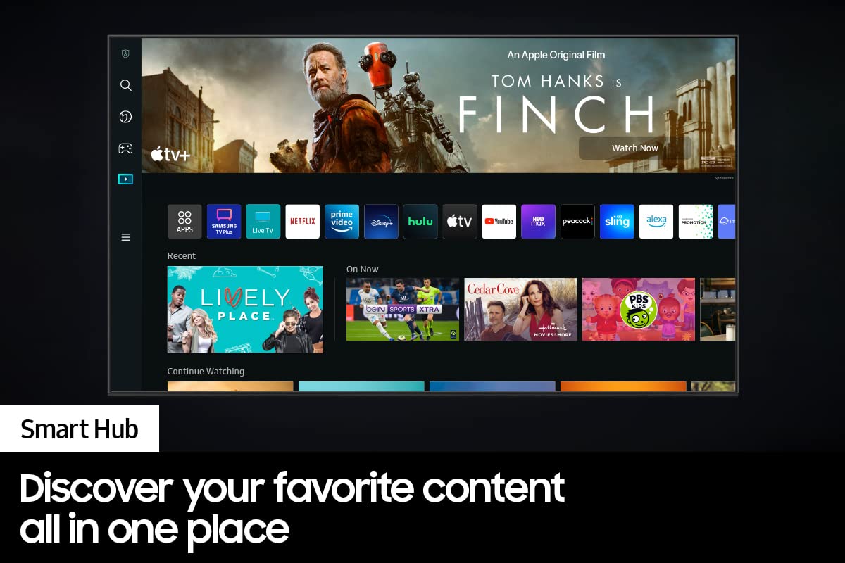 SAMSUNG 50-Inch Class QLED Q80B Series - 4K UHD Direct Full Array Quantum HDR 8X Smart TV with Alexa Built-in (QN50Q80BAFXZA, 2022 Model) (Renewed)