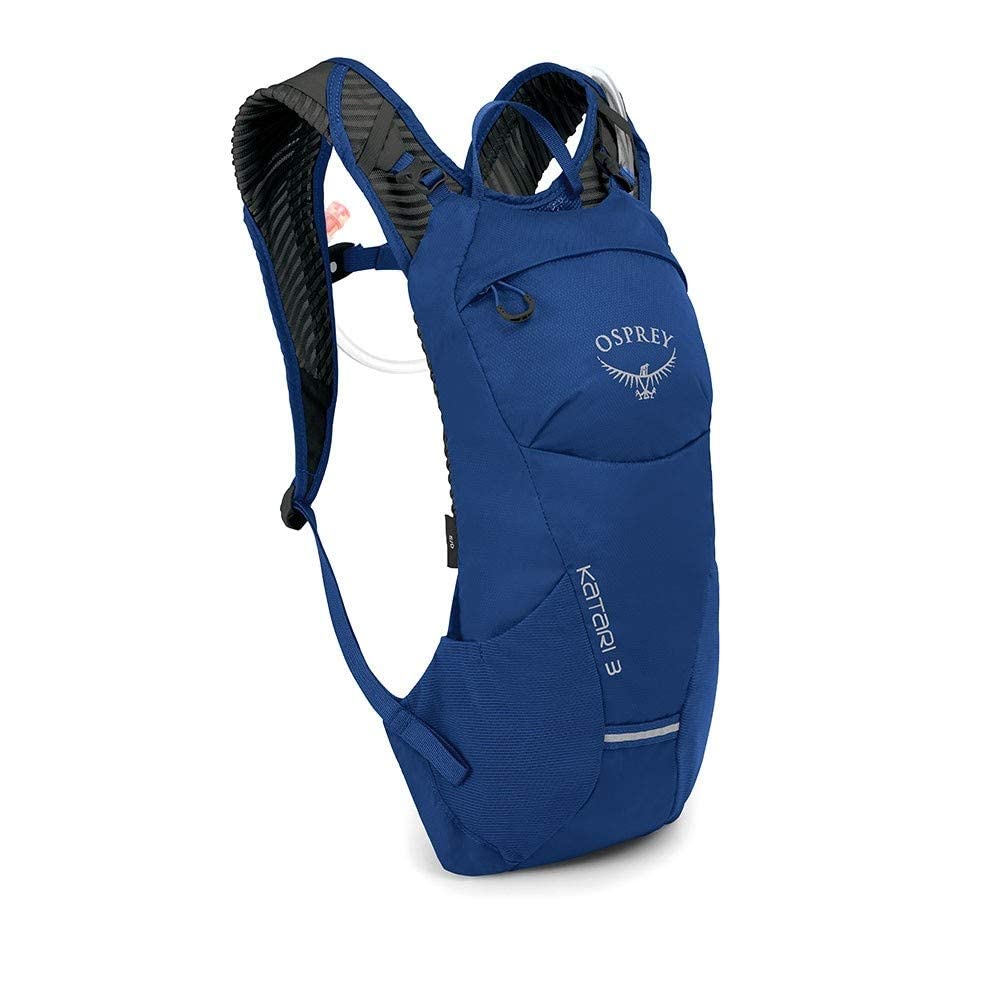 Osprey Katari 7L Men's Biking Backpack with Hydraulics Reservoir, Cobalt Blue