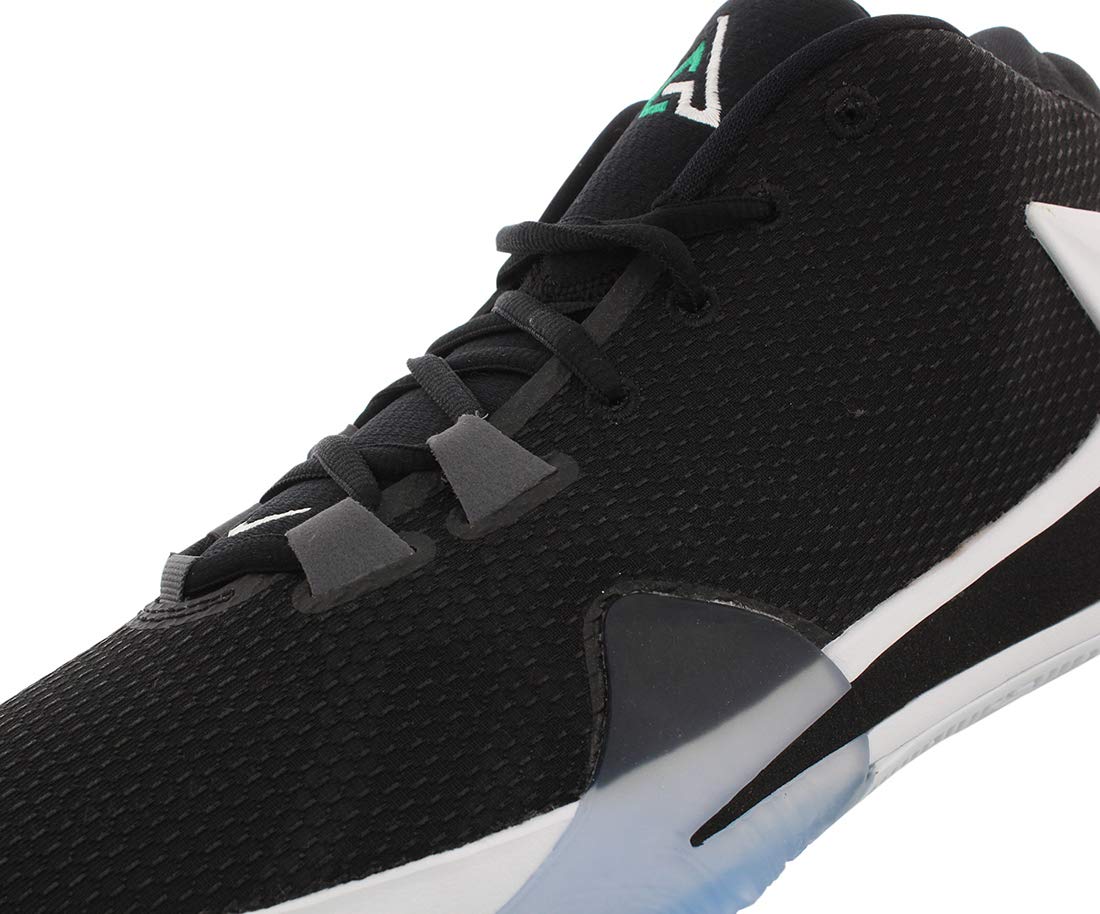Nike Zoom Freak 1, Black / Black-white-lucid Green, 13.5 Women/12 Men