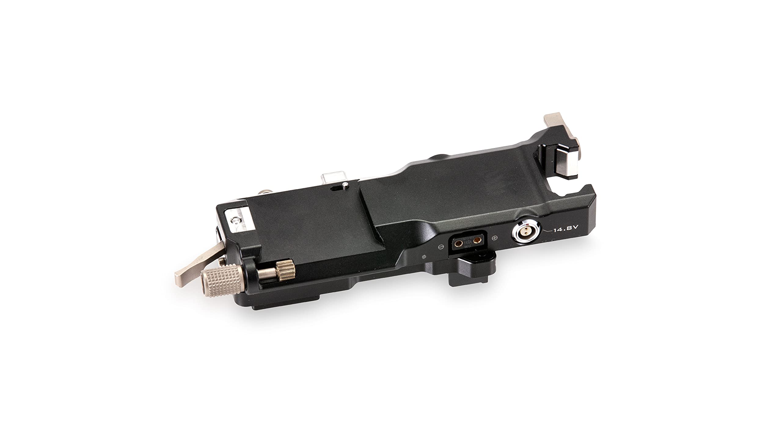 Tilta Battery Plate Compatible with RS 2 Power Pass-Through Plate Kit | Better Balance, Increased Power Outputs | V-Mount | TGA-PPK-V