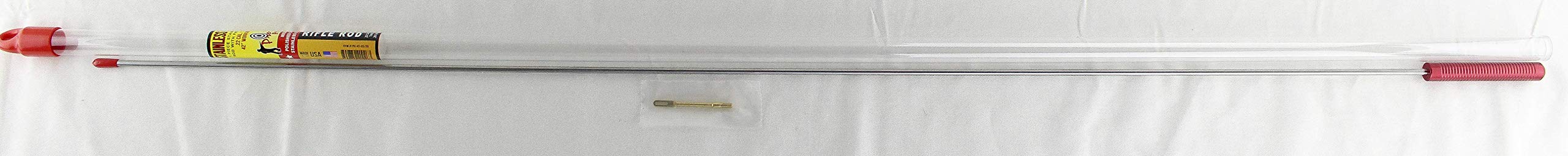 Pro Shot Products 42-Inch Rifle .22-.26 Caliber, Brass (1PS-42-22/26)