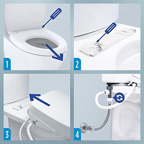 TOTO SW3073#01 WASHLET C2 Round Electronic Bidet Toilet Seat, Cotton White