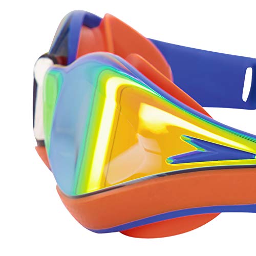 Speedo Unisex-Adult Swim Goggles Mirrored Fastskin Pure Focus