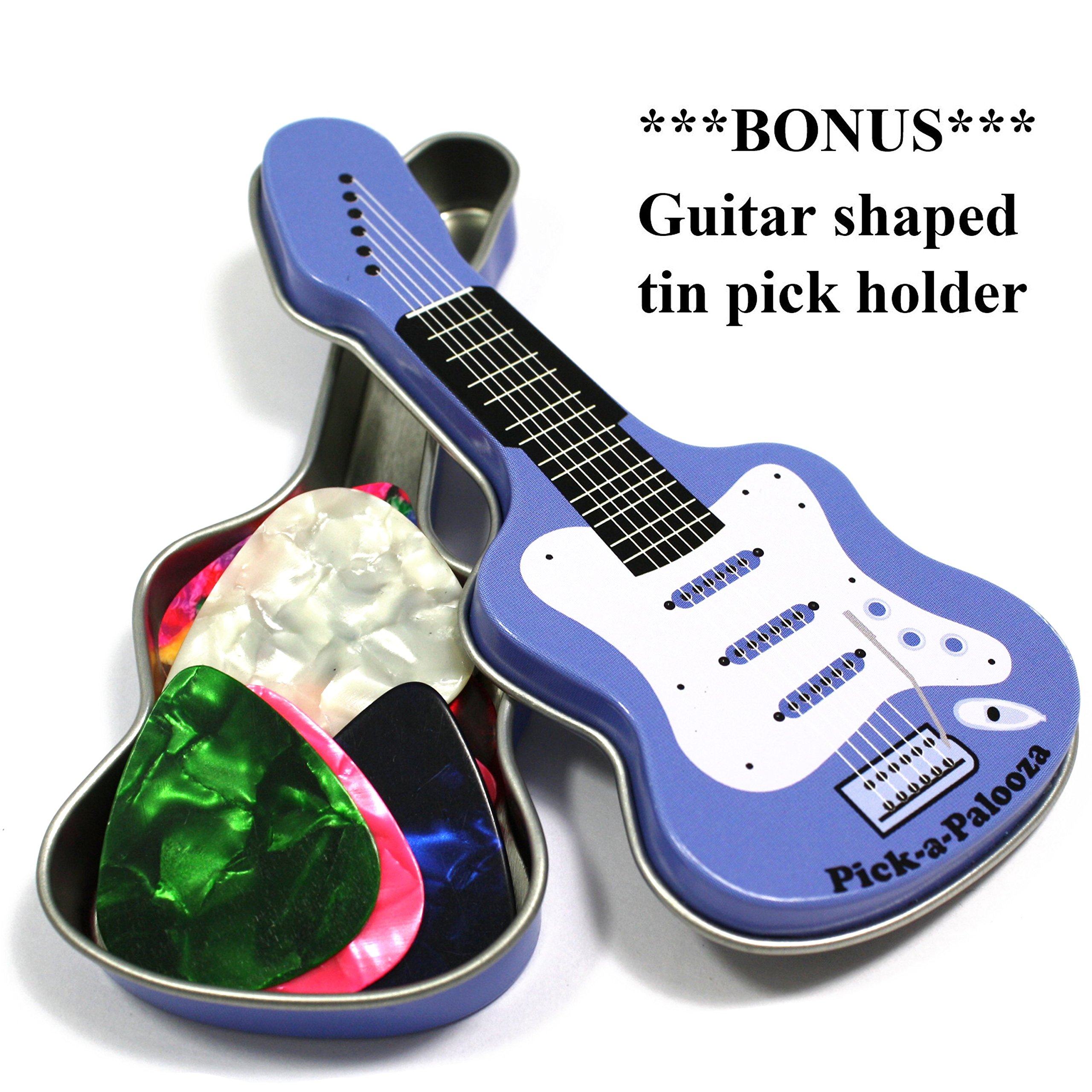 Pick-a-Palooza Guitar Pick Pack Custom Strips For Your Guitar Pick Maker - Great Variety Of Strips For Making Guitar Picks With Any Pick Punch - Dazzle