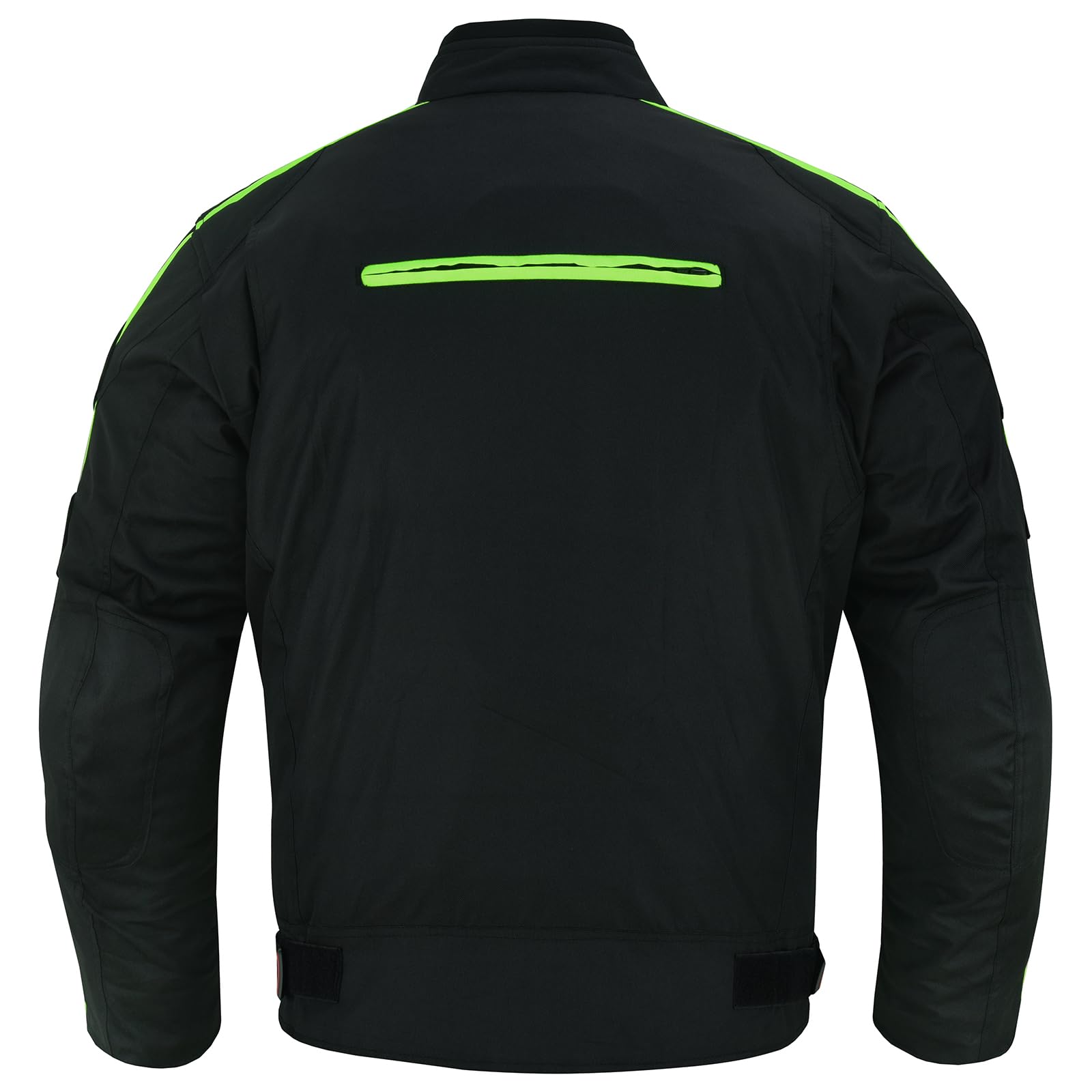 PROFIRST Motorbike Men’s Riding Jacket Motorcycle Jacket for Men Waterproof Jacket CE Armored Protection (US, Alpha, XX-Large, Regular, Regular, Green)