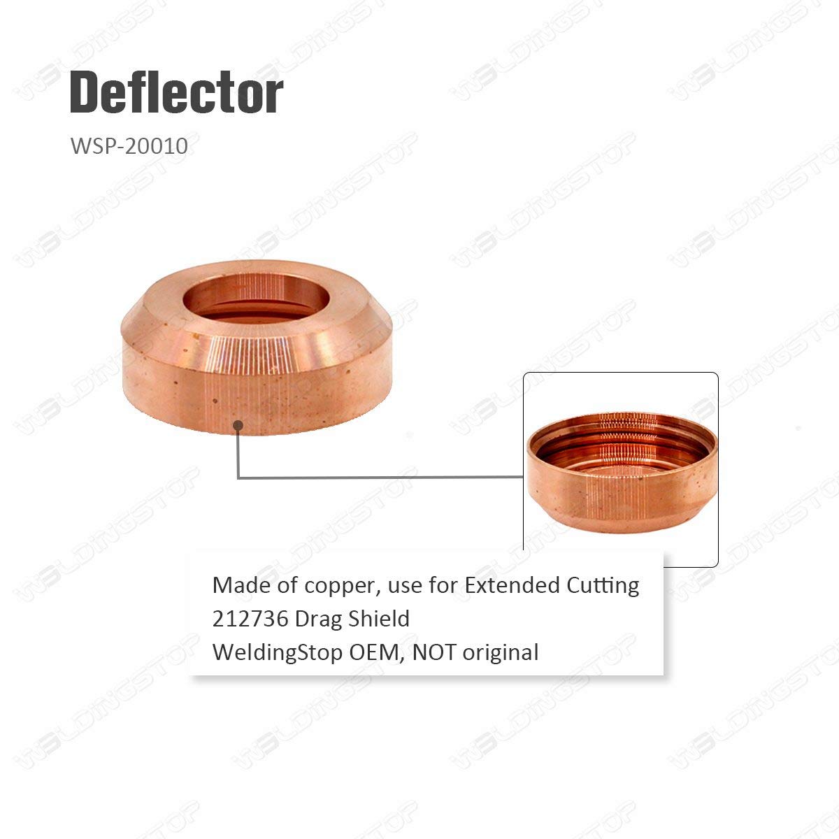 Plasma Cutting Electrode 212724 Tip 219682 Shield Cup 212736 for Miller ICE-100T/TM Cutter Torch 25pcs