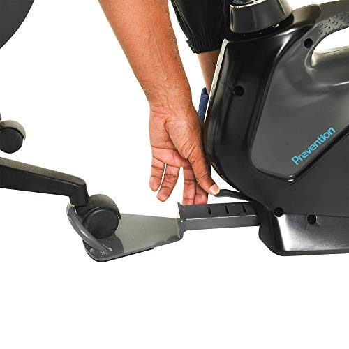 Prevention High Performance Under Desk Exercise Bike with Bluetooth Smart Cloud Fitness and Free APP[1149], grey/black