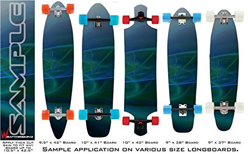 Ping - Decal Style Vinyl Wrap Skin fits Longboard Skateboards up to 10"x42" (Longboard NOT Included)