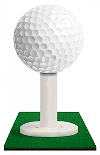 Player Supreme Rubber Golf Tees for Practice & Driving Range Mats (3 Tee Packs) (Standard Mat Tee, 2.5")