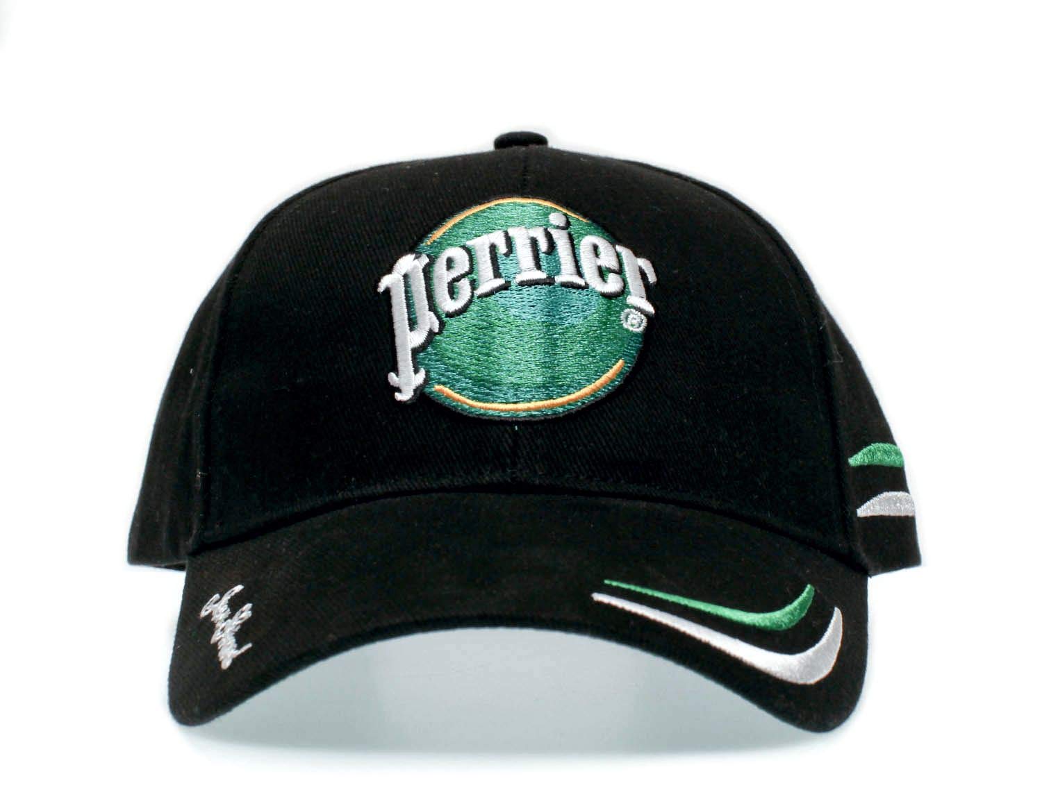 Perrier Hat Jean Girard Cap #55 Talladega Nights One-Size Unisex Cap Black