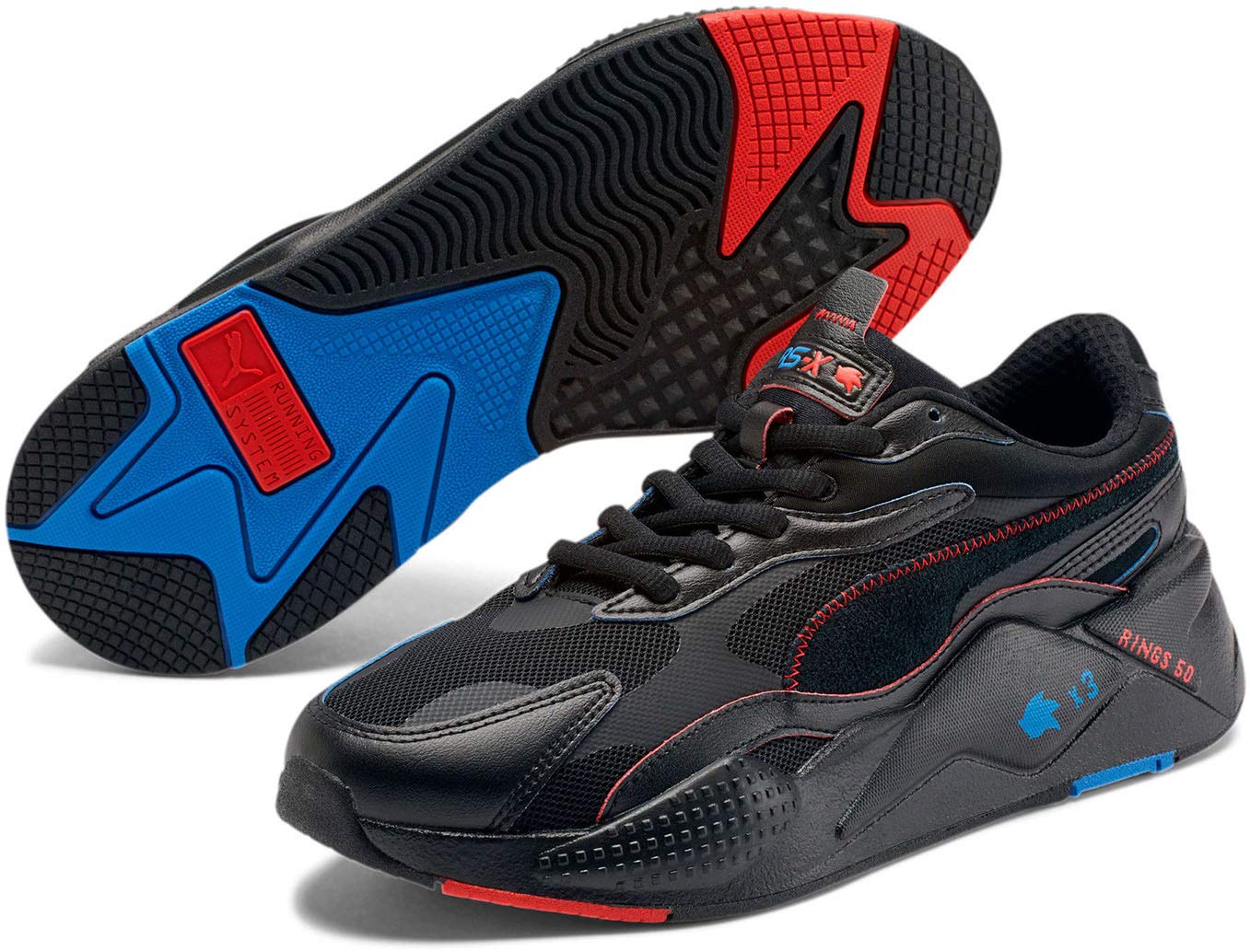 Puma - Mens Rs-X³ Sonic Black Shoes, Size: 7 D(M) US, Color: Puma Black