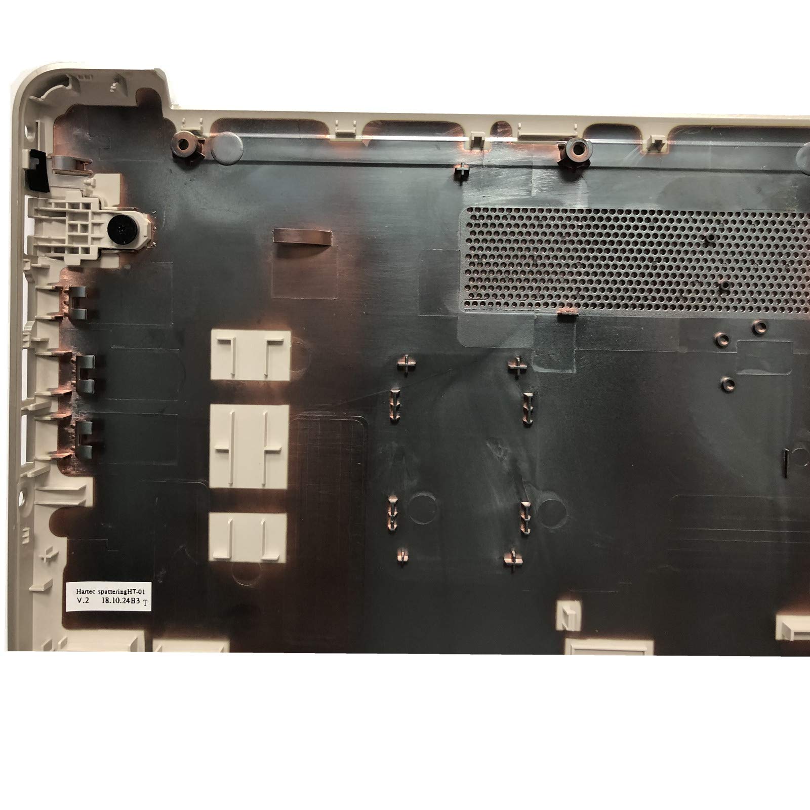 Replacement for HP 17-by 17T-by 17-CA 17Z-CA 17-BY0007CY 17-BY006 17.3" Laptop Lower Base Bottom Case Cover Assembly Part L22509-001 6070B1308208 L25493-001 Pale Gold