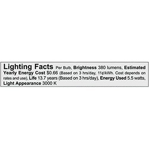 Philips LED MR16 Dimmable 35-Degree Spot Light Bulb: 620-Lumen, 3000-Kelvin, 7.5-Watt (50-Watt Equivalent), GU5.3 Bi-Pin Base, Bright White, 4-Pack