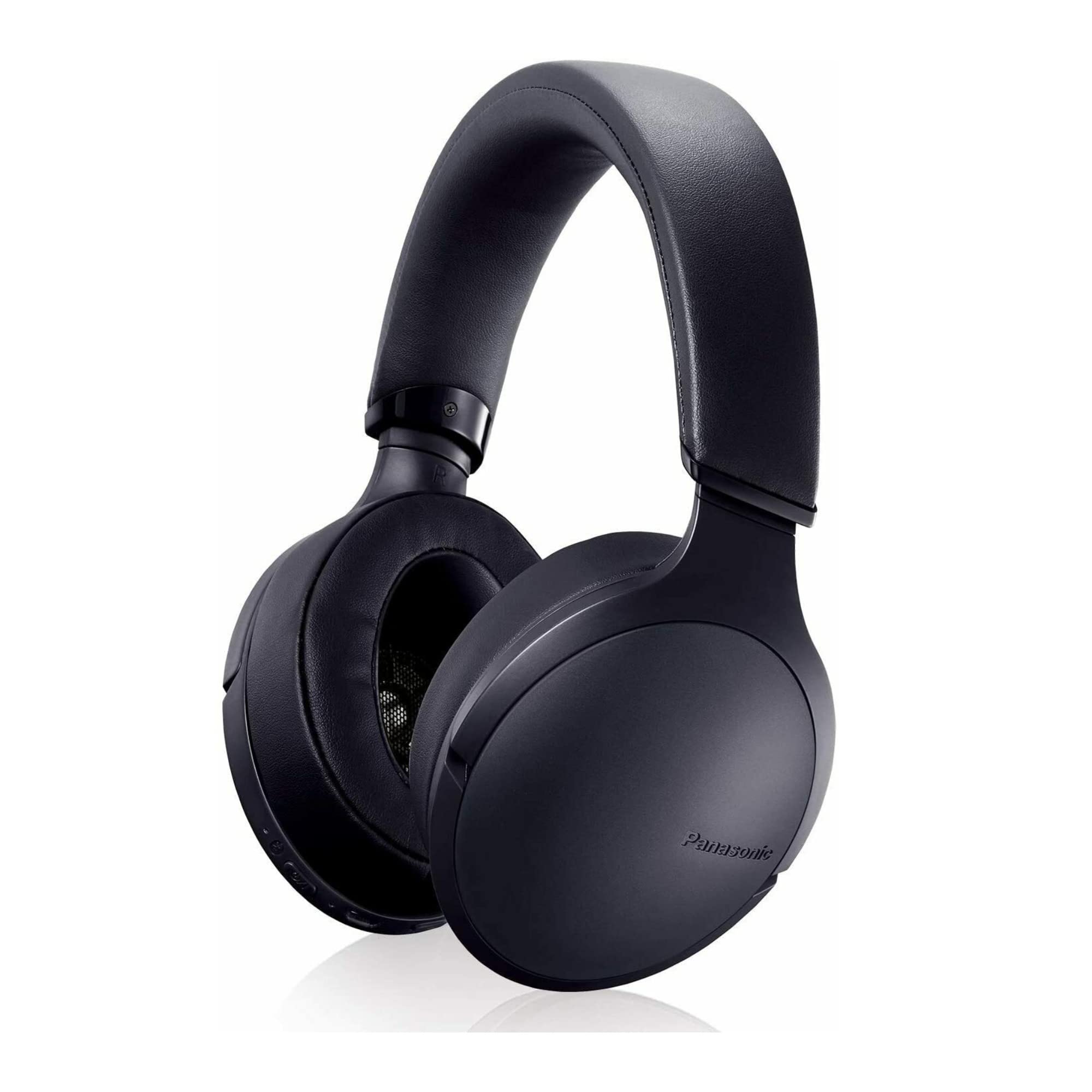 Panasonic Premium Hi-Res Wireless Bluetooth Over The Ear Headphones with 3D Ear Pads and 3 Sound Modes - RP-HD305B-K (Black)