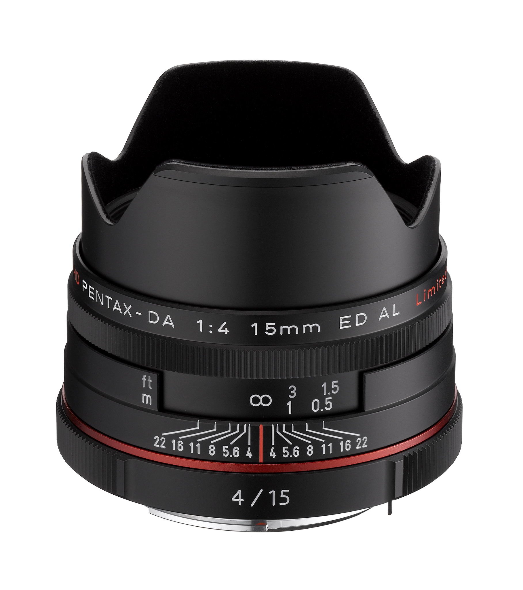 Pentax K-Mount HD DA 15mm f/4 ED AL Fixed Lens for Pentax KAF Cameras ( Limited Silver)
