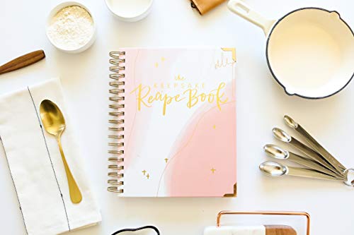Paper Peony Press The Keepsake Recipe Book: A Blank Recipe Notebook To Write In Your Own Recipes & Create Your Own Cookbook Journal (Spiral-Bound Premium Hardcover Edition)