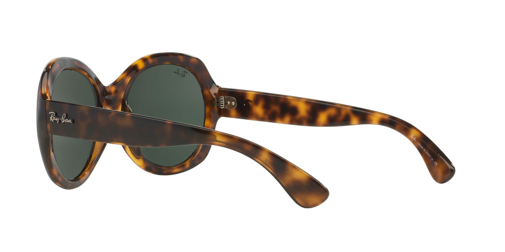 Ray-Ban Women's RB4191 Round Sunglasses, Light Havana, 57mm