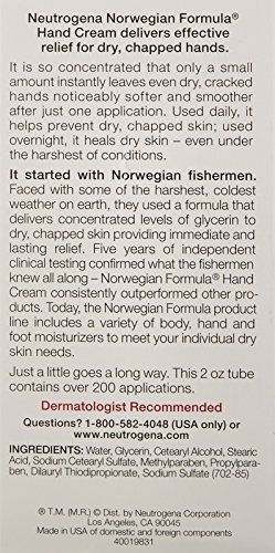 Neutrogena Hand Cream Norwegian Formula, 2 Oz (5 pack)