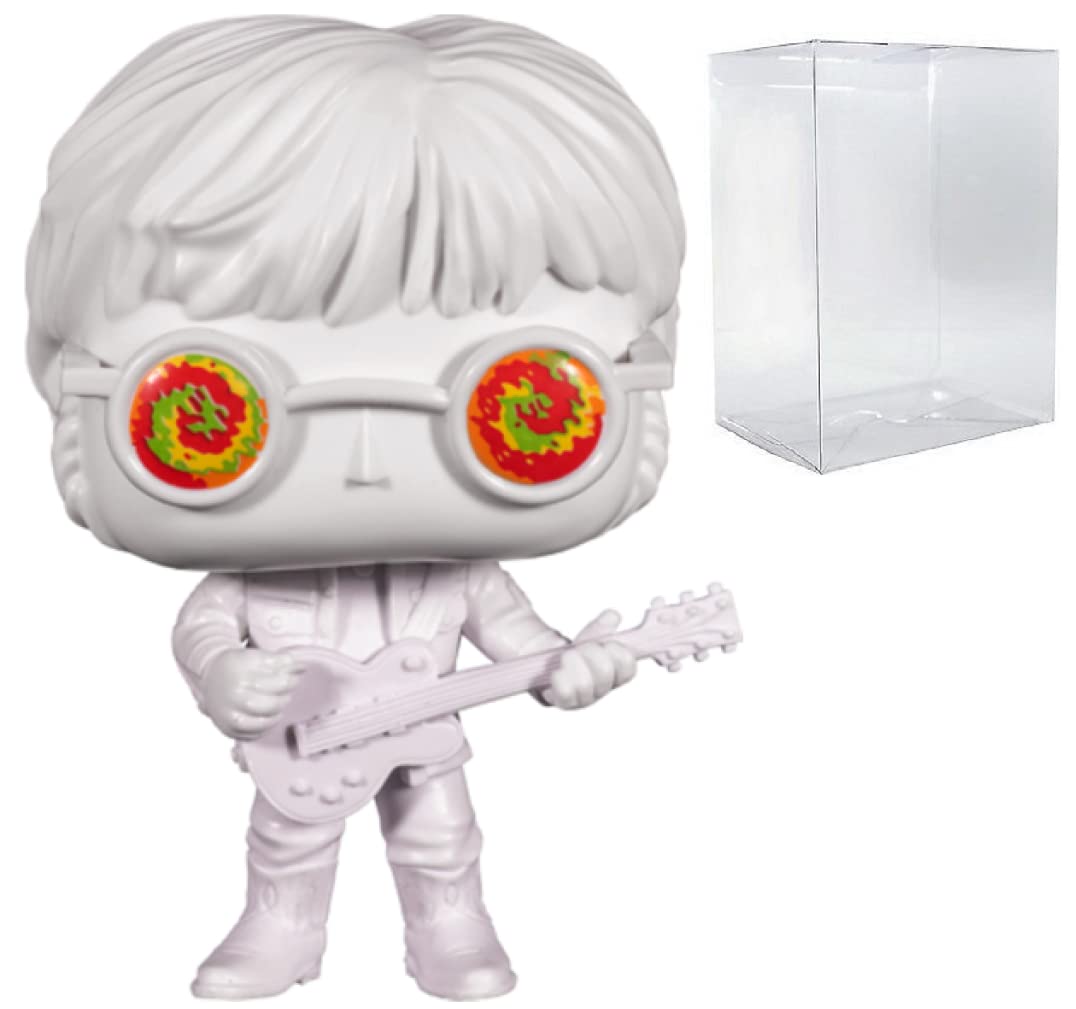 POP John Lennon with Psychedelic Shades Entertainment Earth Exclusive Funko Vinyl Figure (Bundled with Compatible Box Protector Case)